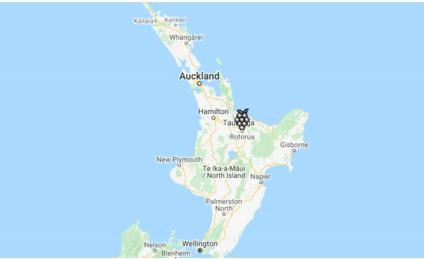 Waikato Region Karte | Waikato Map – WAEXX