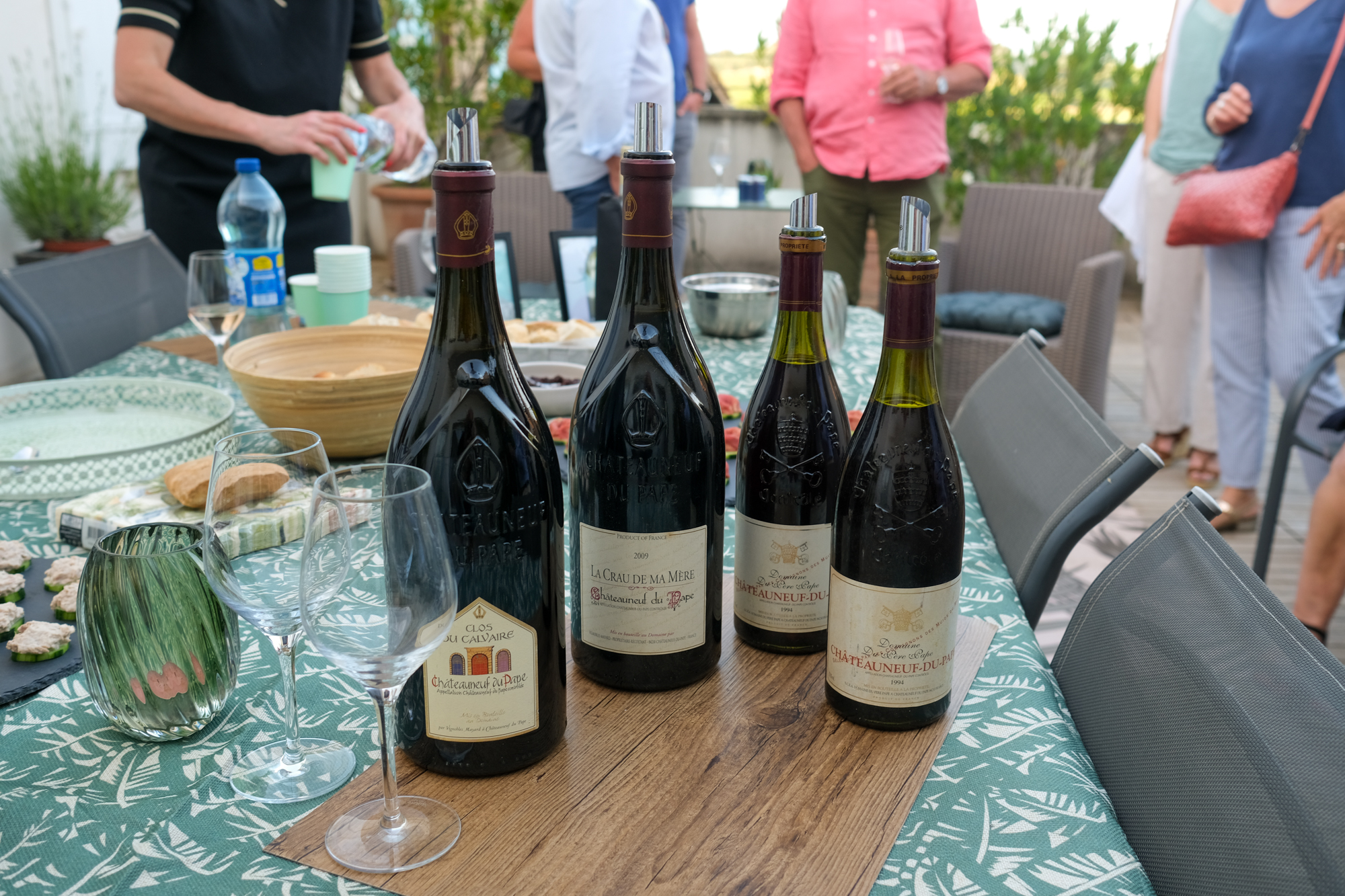 Rooftop Carpe Diem - Wine Tasting of Old Vintages of Châteauneuf du ...