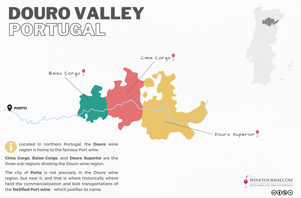 Wine Growing Regions Maps