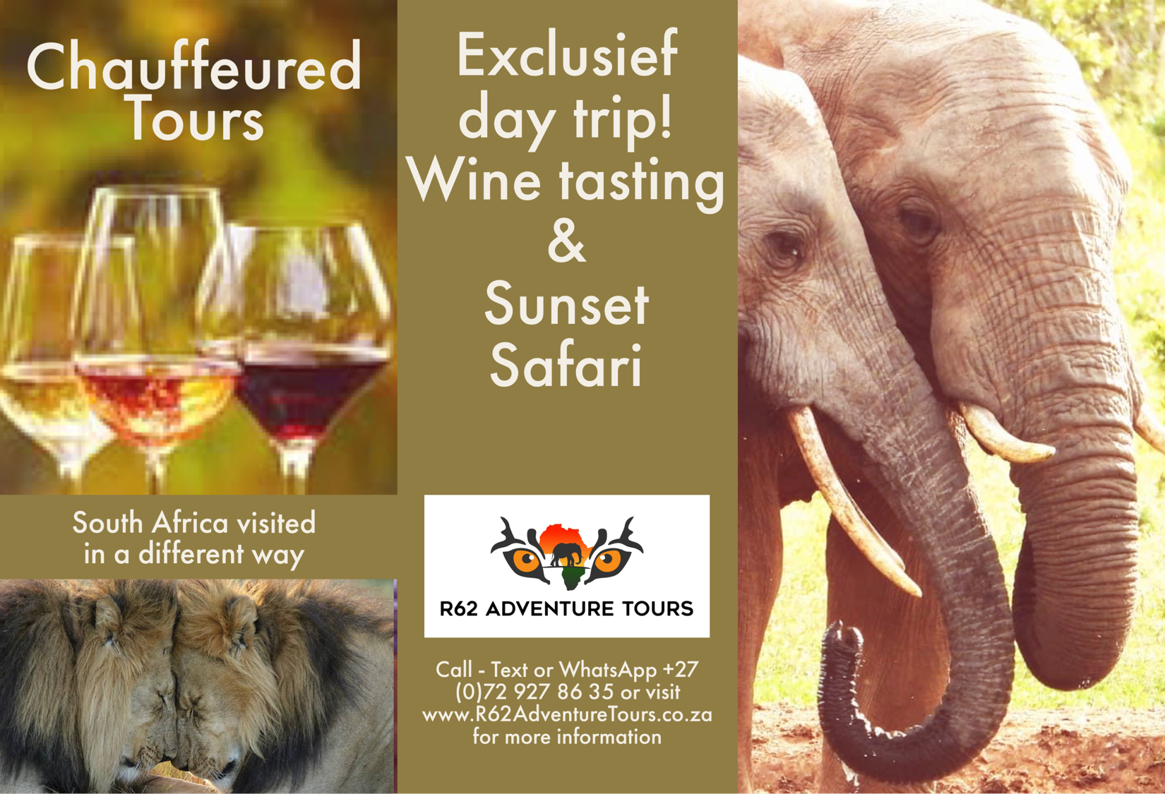 R62 Adventure Tours - Local wine Guide in Breede River Valley ...